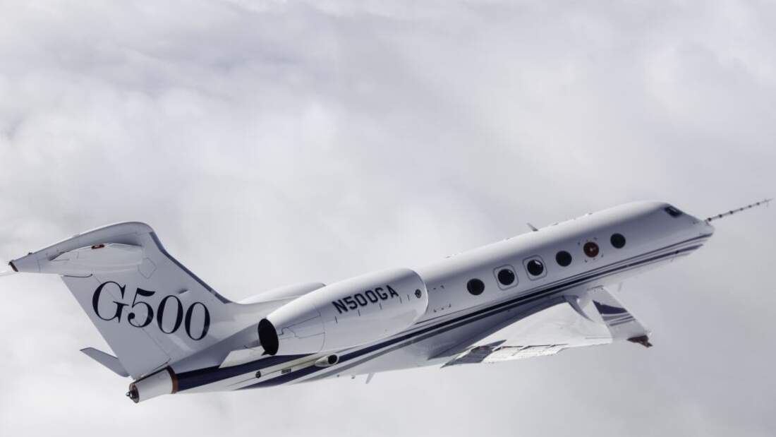 Gulfstream G500 schließt Flattertests ab | aerokurier
