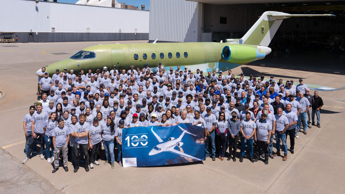Textron Aviation feiert 100. Citation Longitude | aerokurier