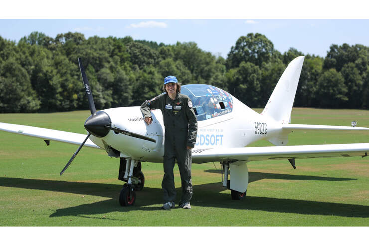 Weltumrunder Mack Rutherford holt zwei Rekorde | aerokurier